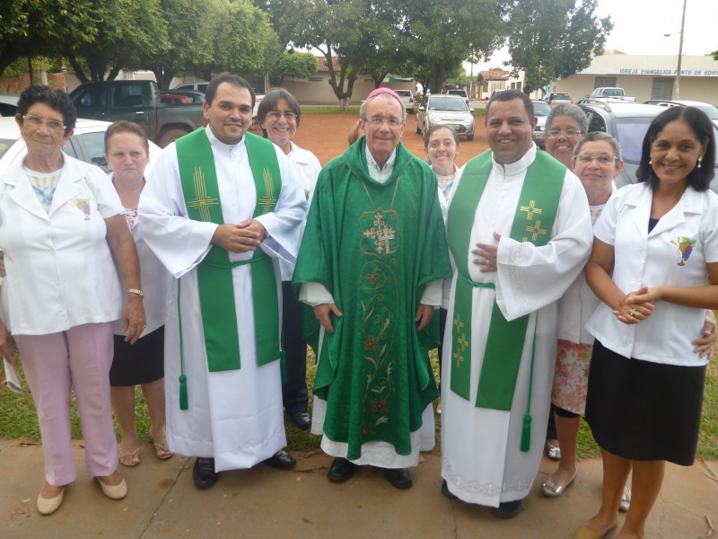 Pe. SÉRGIO ASSUME COMO VIGÁRIO | Diocese de Rondonópolis